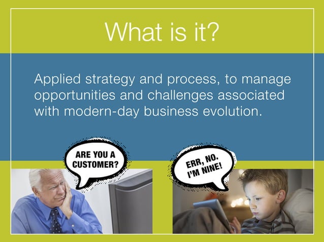 Digital Transformation - A Visual Orientation | PPT | Free Download