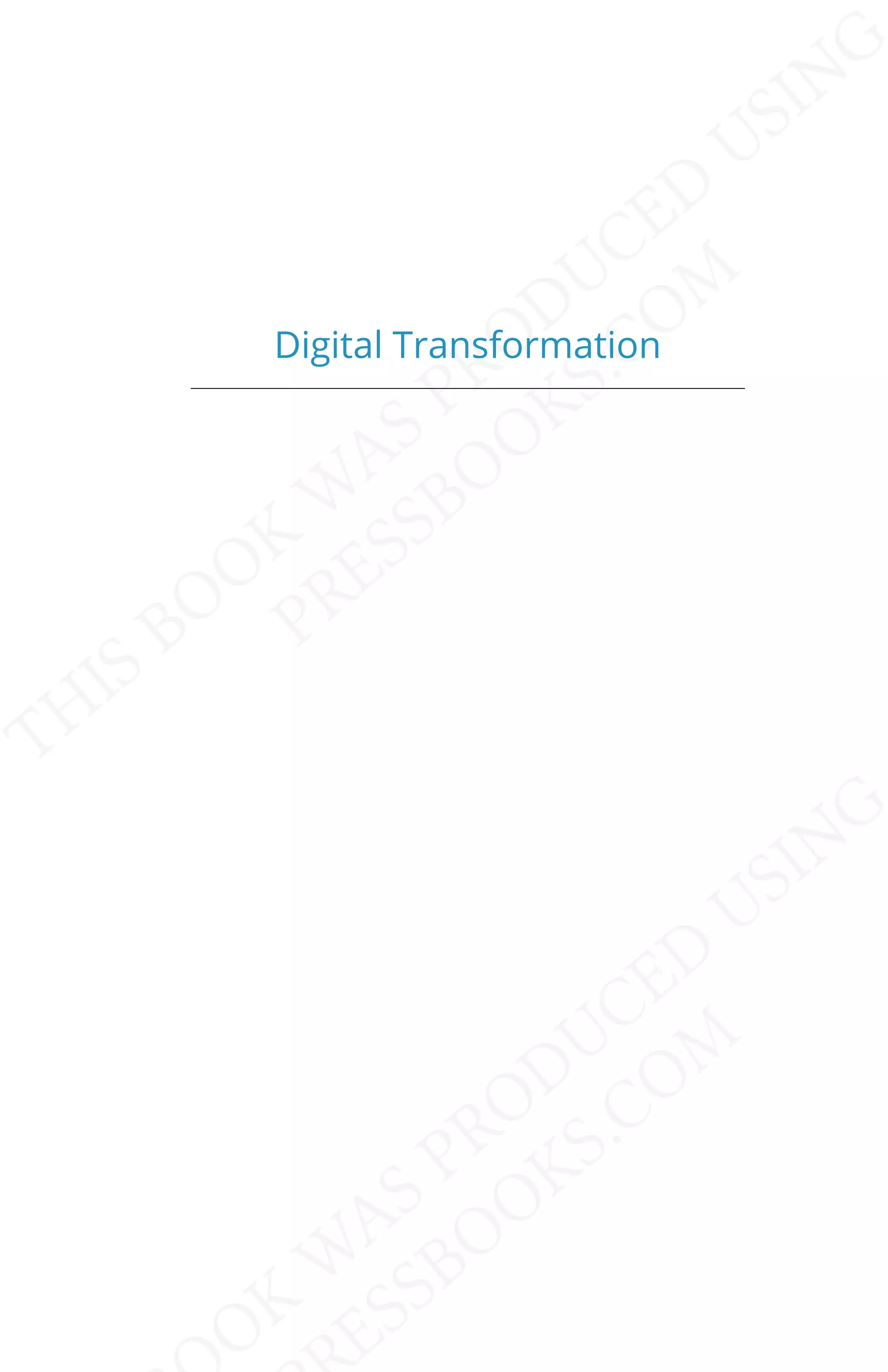 แนวทางการทำ Digital transformation | PDF