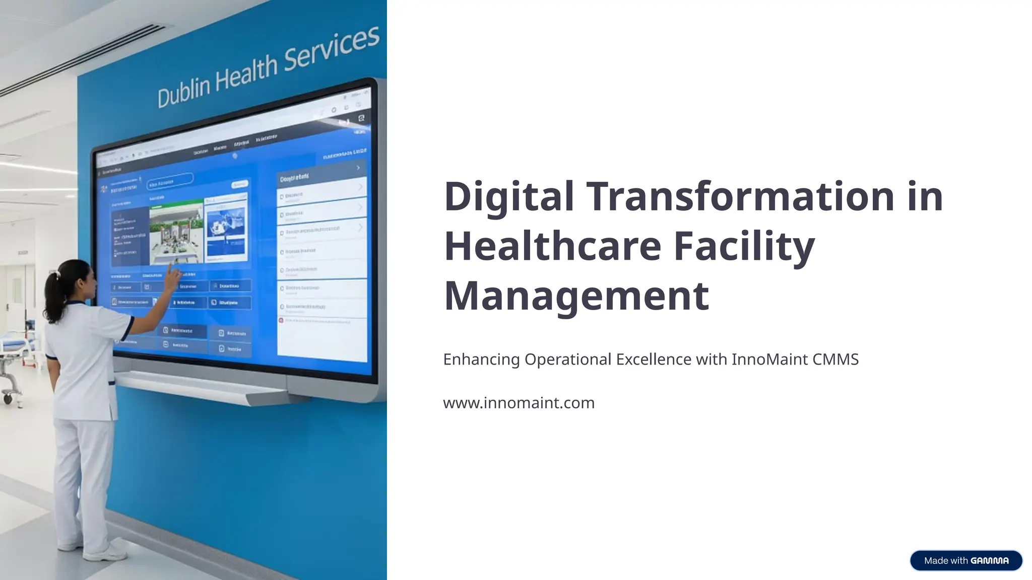 Digital Transformation in Healthcare Facility Maintenance | PPTX