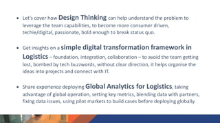 Digital Transformation in Logistics | PDF
