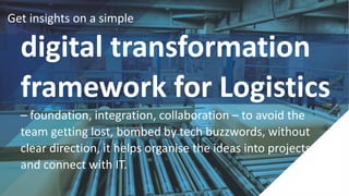 Digital Transformation in Logistics | PPT