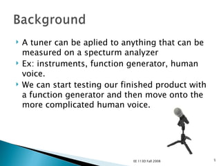 Digital Tuner | PPT