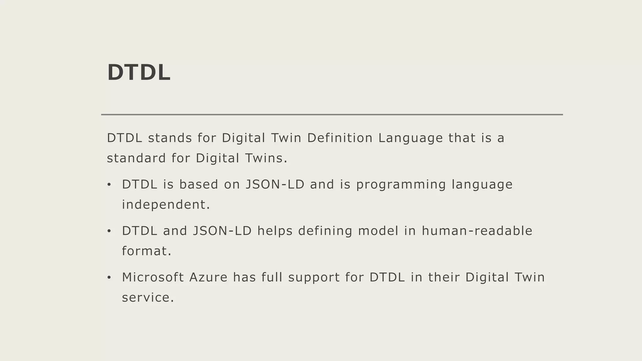 Digital Twin: jSON-LD, RDF | PPTX