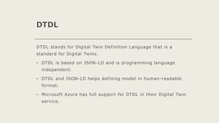 Digital Twin: jSON-LD, RDF | PPTX