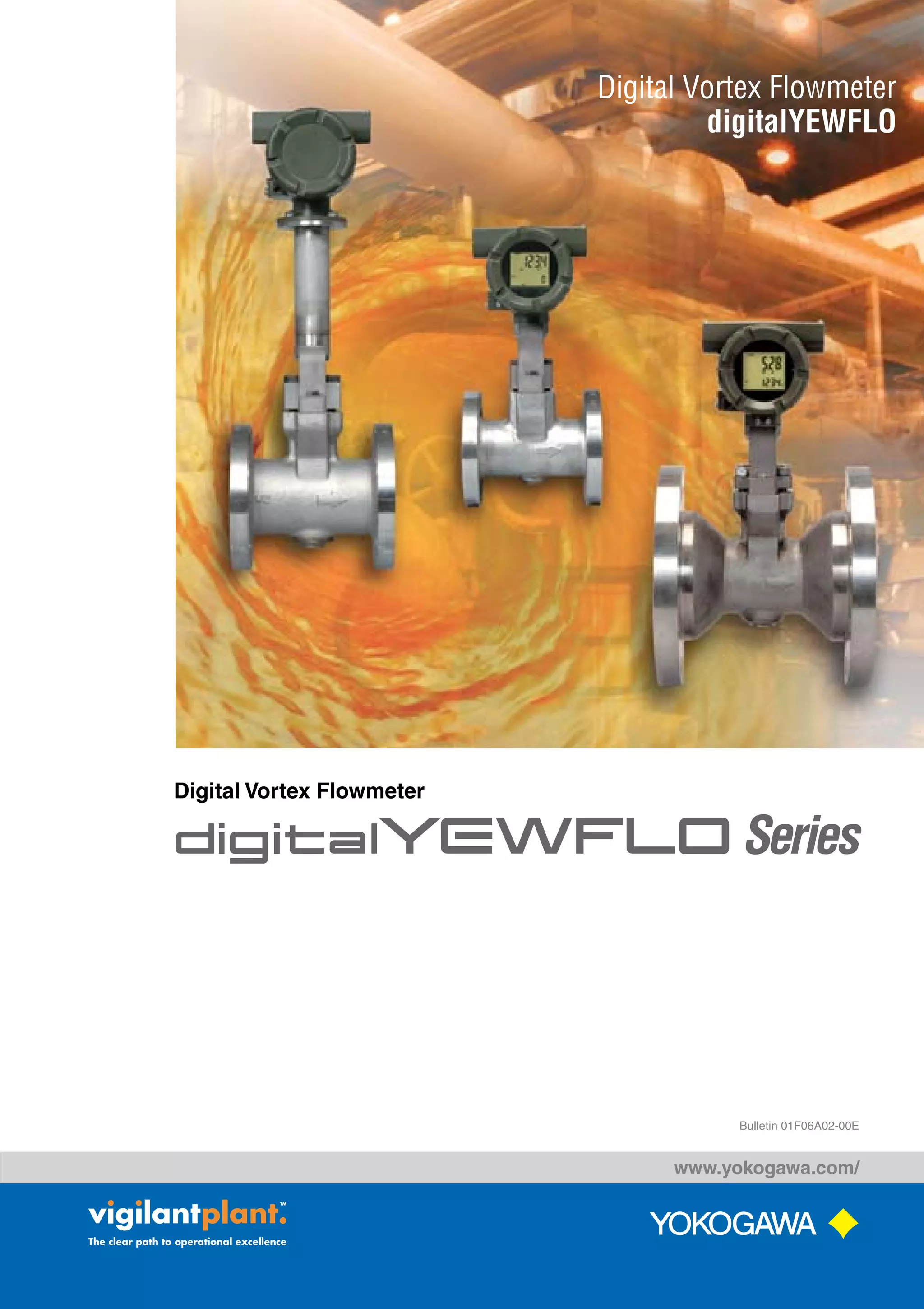 Digital Vortex Flowmeters From Yokogawa | PDF