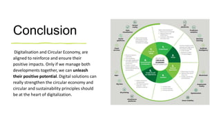 The transition to a circular economy through digitalisation | PPT