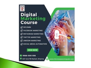 digital marketing course | PDF | Marketing and Advertising | Business
