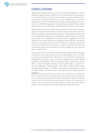 A Conceptual Framework for Digital Business Transformation | PDF