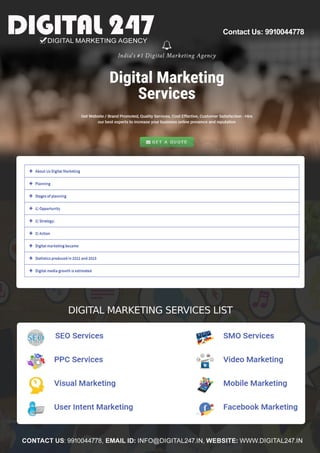 Digital 247 Company Brochure - Digital247 | PDF