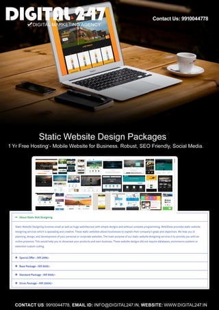 Digital 247 Company Brochure - Digital247 | PDF