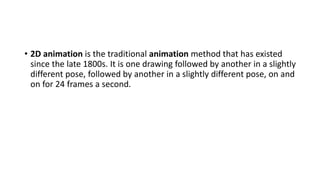 Digital 2 d animation orientation | PDF | Computer Animation | Computer ...