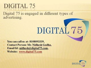 Digital 75 Advertising Services | PPT