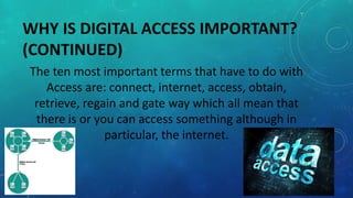 Digital access | PPTX