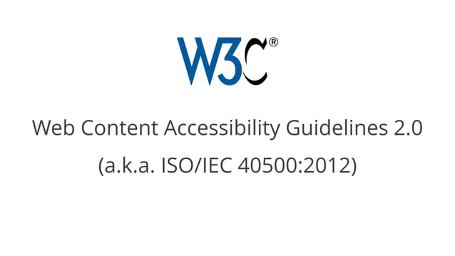 Digital Accessibility 101 Ppt