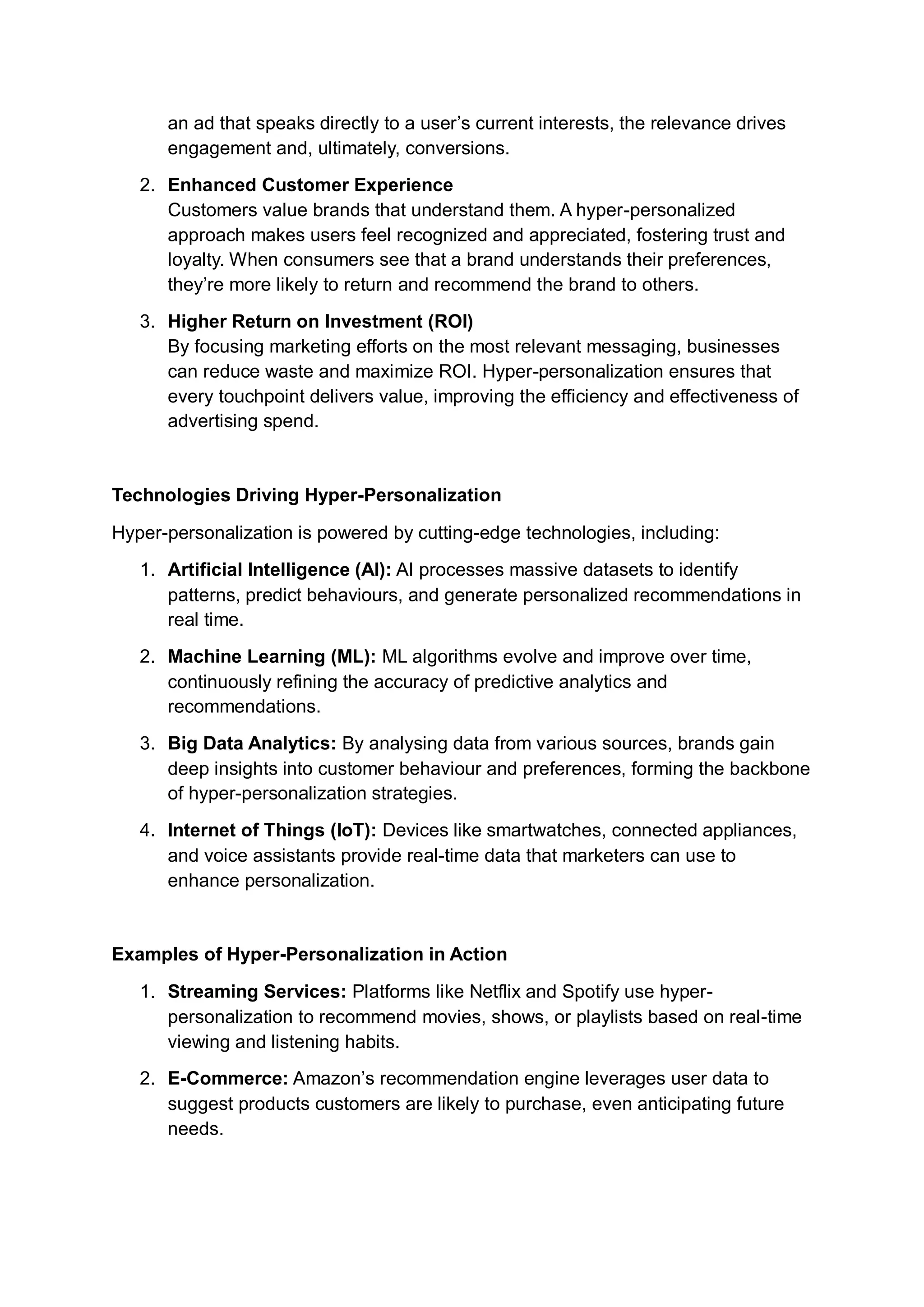 Hyper-Personalization: The New Standard in Digital Advertising | PDF