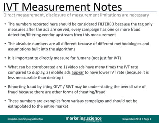 Digital Advertising Benchmarks November 2019 | PPT