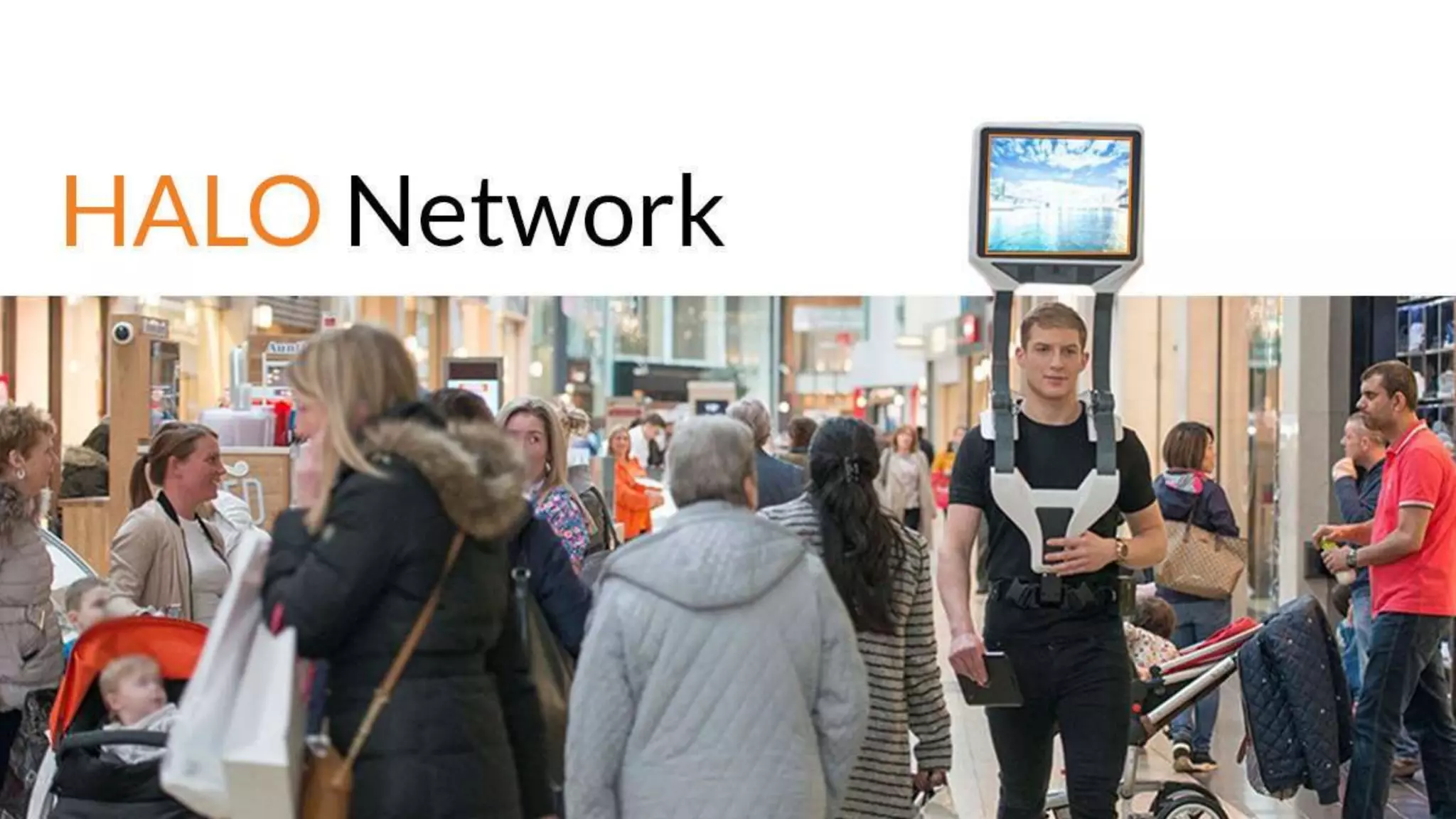 Digital Advertising Screen - iWalker | PPT