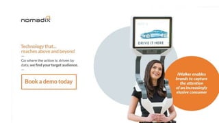 Digital Advertising Screen - iWalker | PPT