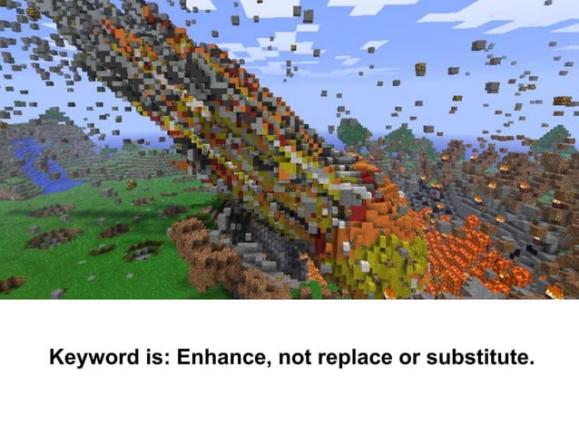 Using games in the classroom with Minecraft Examples : dragnoz | PPT