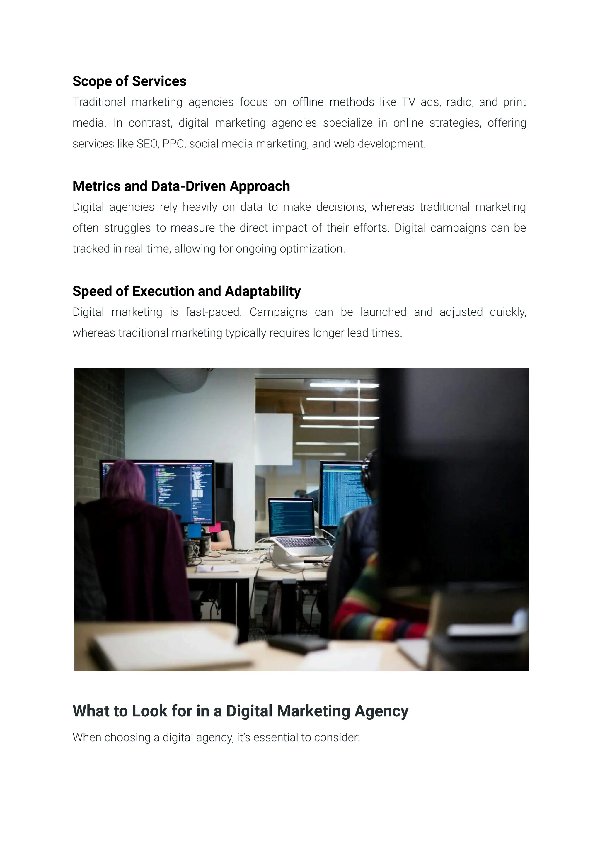 Digital Agencies: Their Role and Impacts | PDF