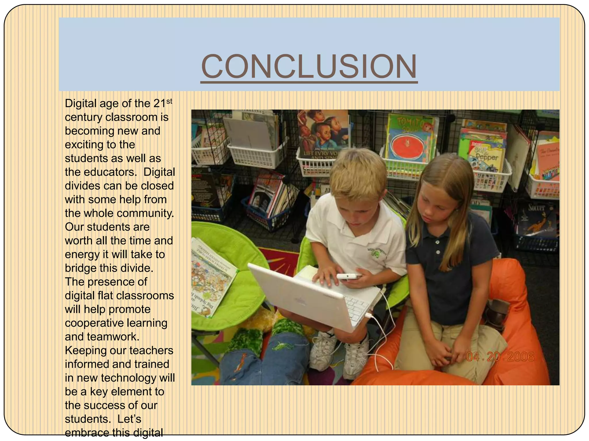 Digital age of the 21st century classroom | PPT