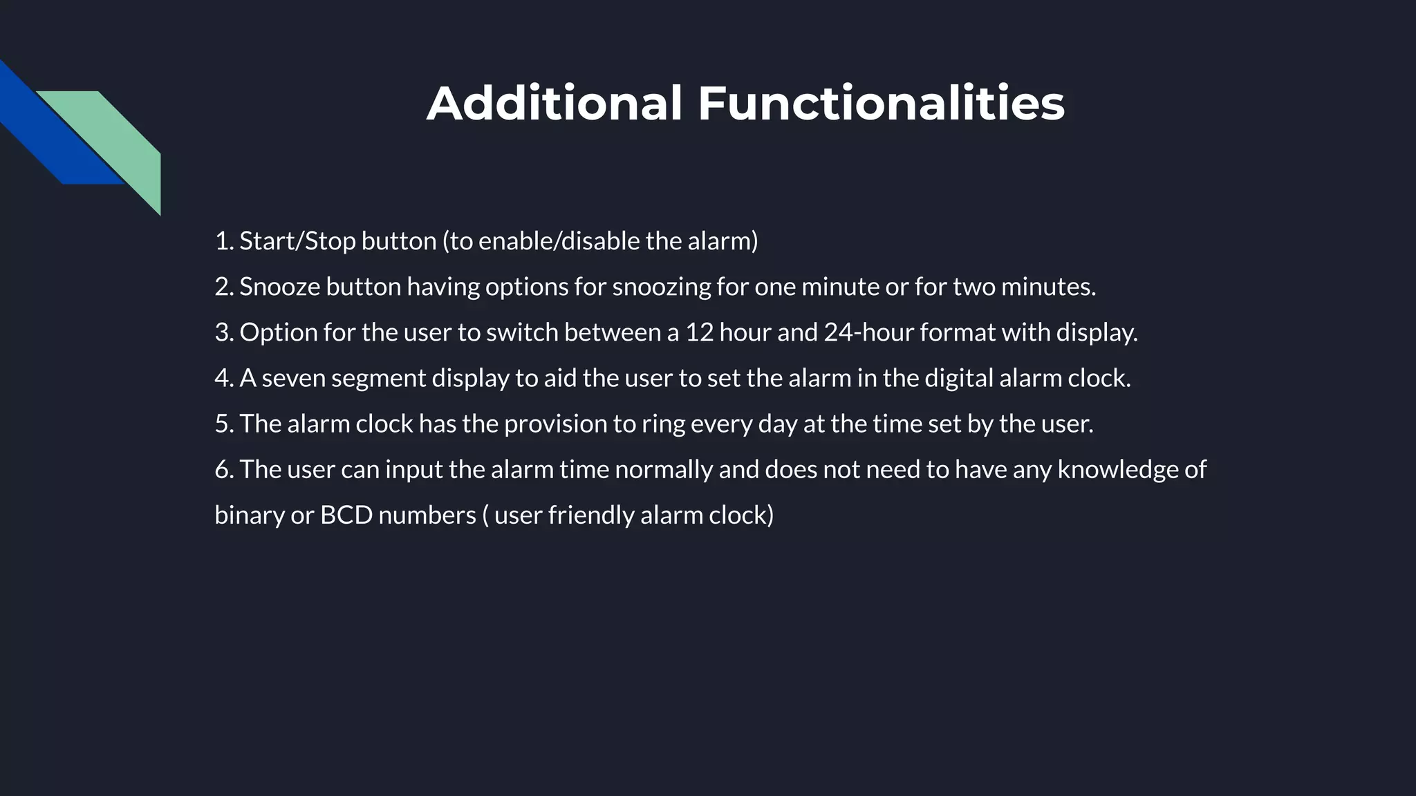 Digital alarm clock- Digital design- Design assignment | PDF