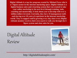 Digital altitude review | PPT