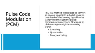 Understanding Signal Conversion - Digital and Analog Conversion | PPTX