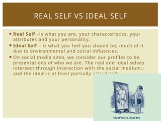 Digital and mental self presentation pptx | PPTX