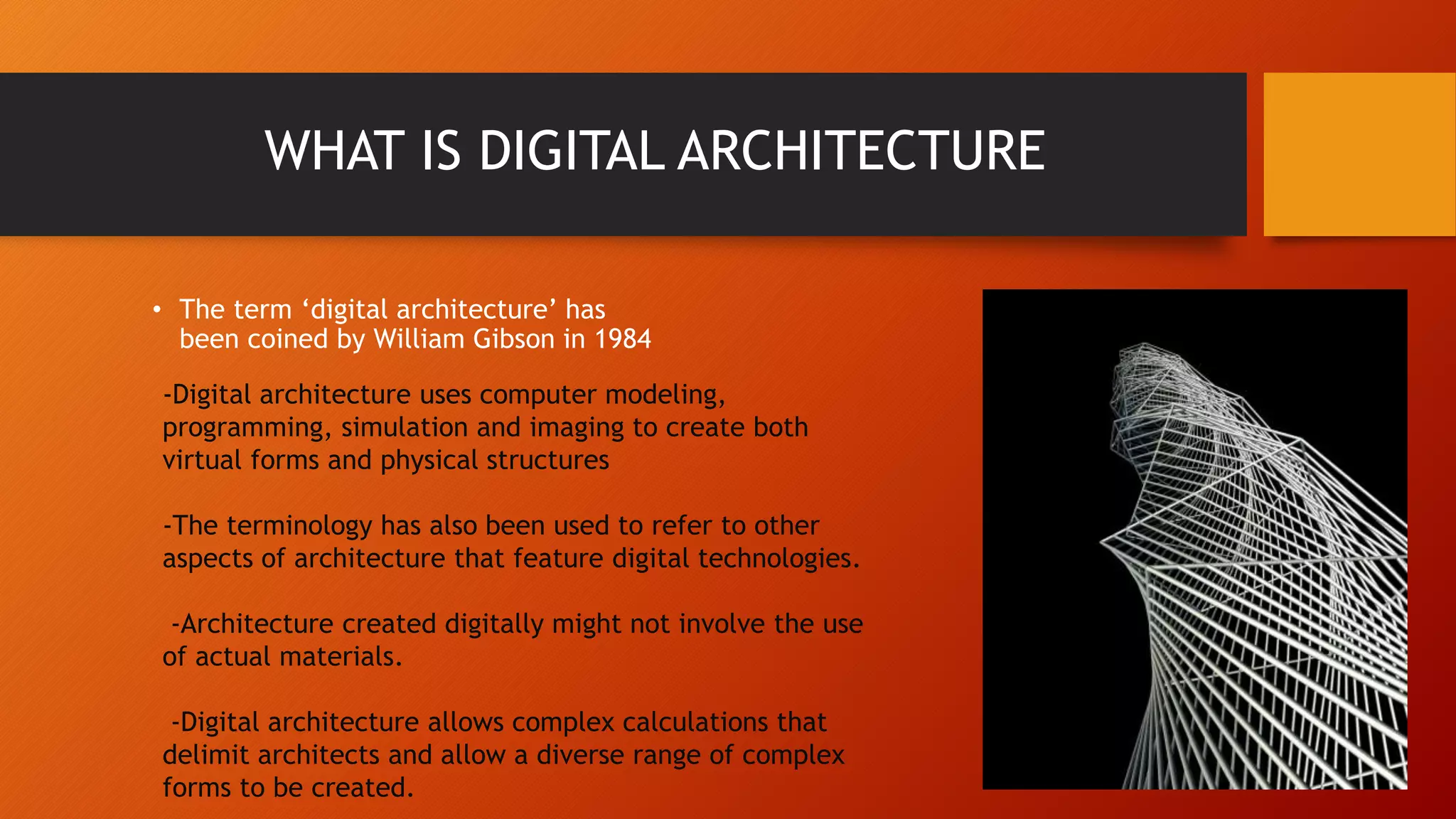 Digital Architecture, Architectural photography and the Impacts of ...