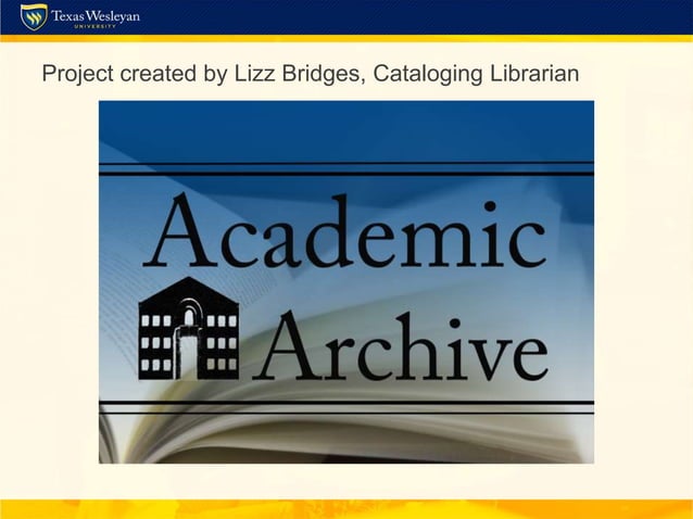 Digital Archive Lightning Talk | PPTX