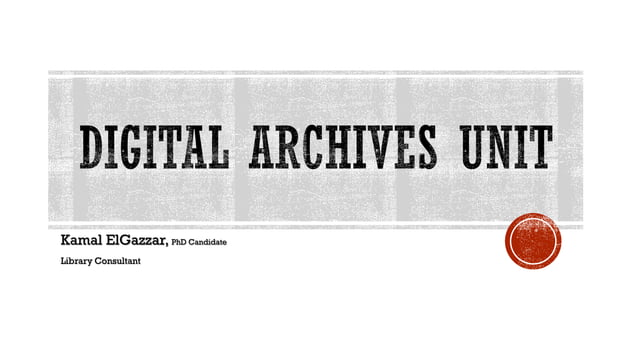 Digital Archiving | PDF