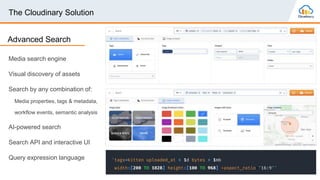 Digital Asset Management with Cloudinary | PPTX | Cloud Computing | Internet