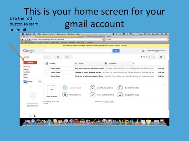 How to create a Gmail | PPT