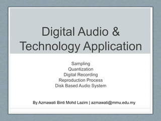 Digital audio | PPT