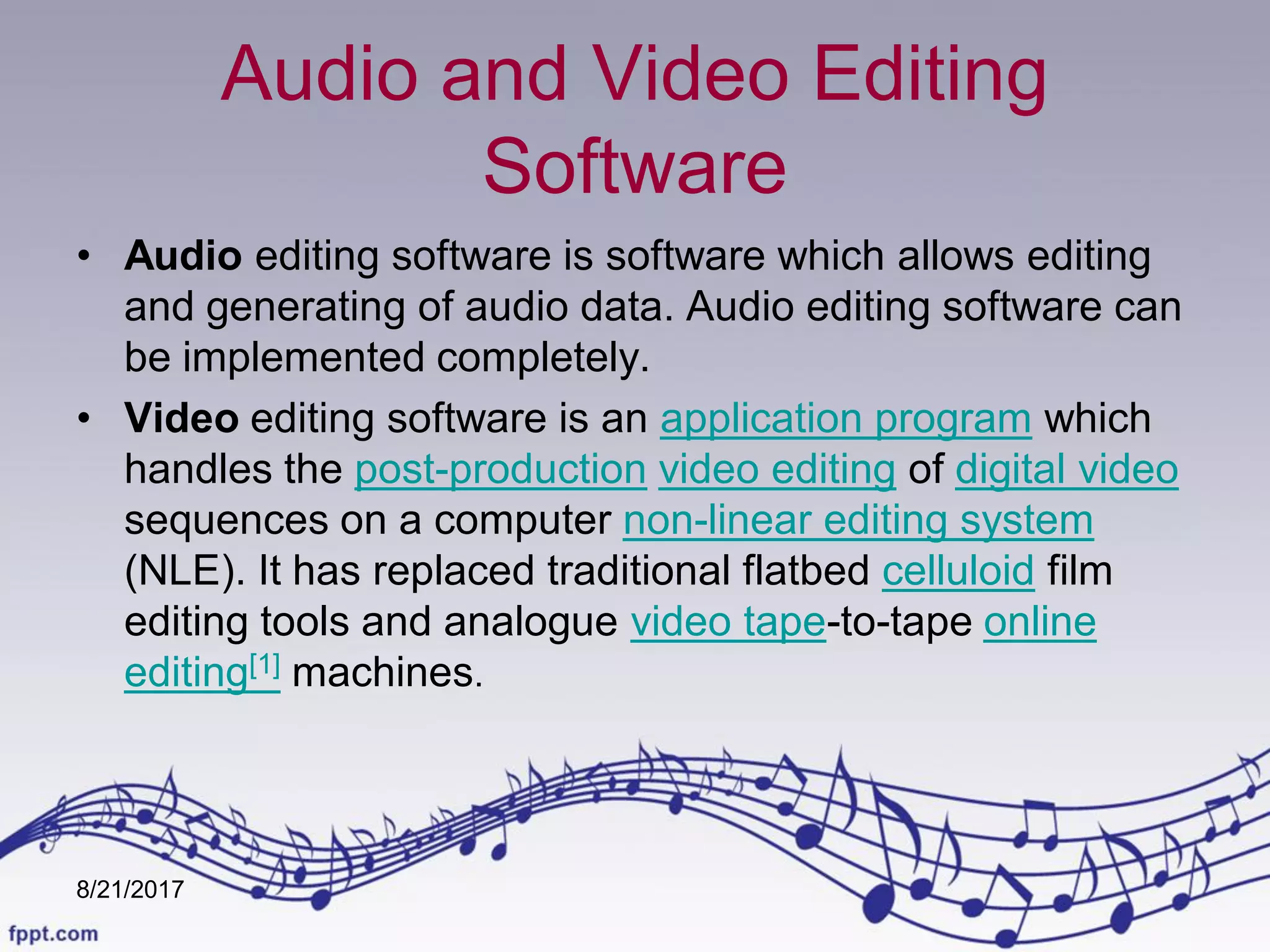 Digital audio PPT | PPT