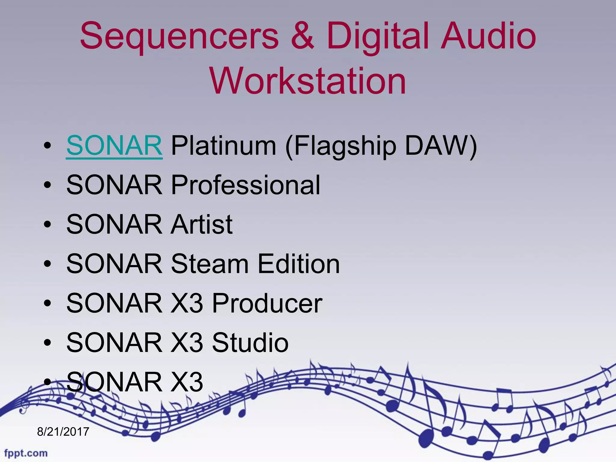 Digital audio PPT | PPT