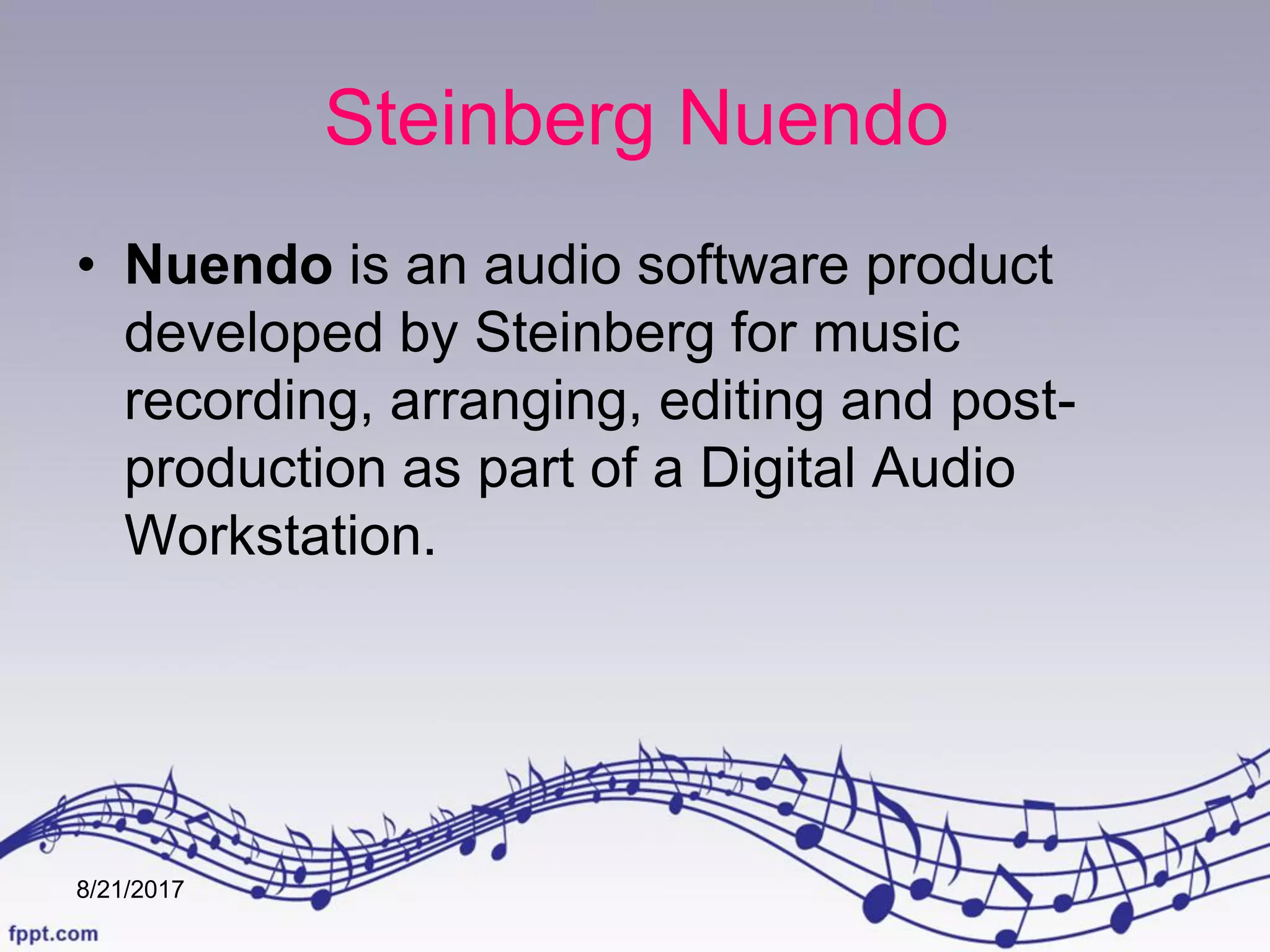 Digital audio PPT | PPT