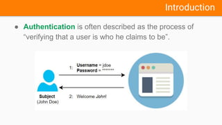 Digital authentication | PPTX