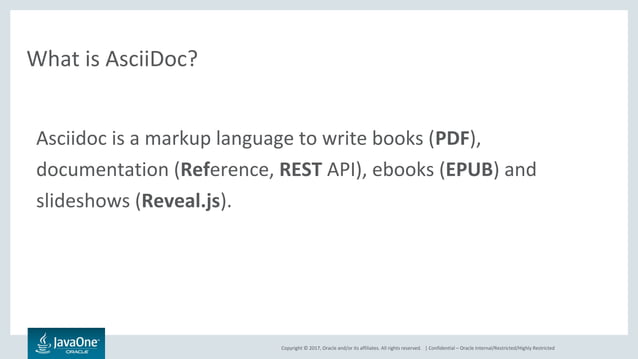 Digital Authoring with Asciidoc(tor) and AsciidocFX | PPT