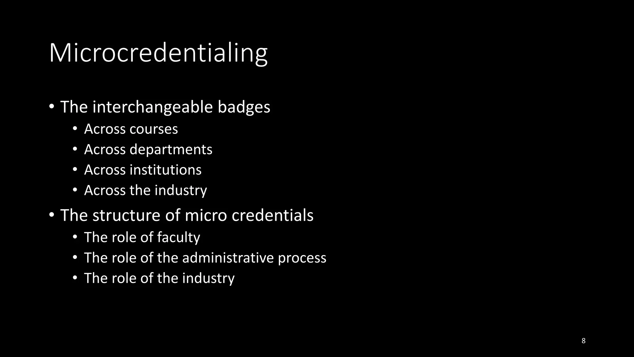 Digital badges and Microcredentialing | PPTX | College Education ...