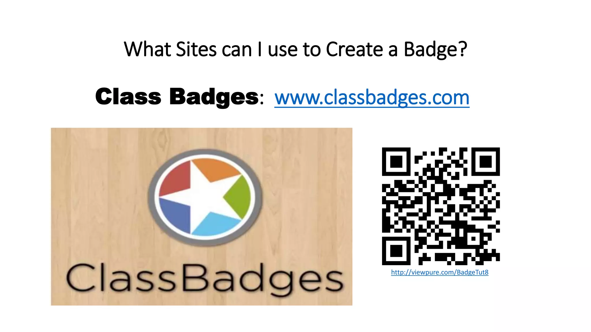 Digital Badges Overview | PPTX | Internet for Beginners | Internet