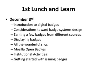 Introduction to Digital Badges | PPTX