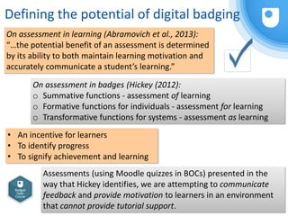 Digital Badging at the Open University | PDF