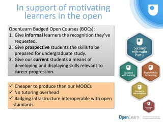 Digital Badging at the Open University | PDF