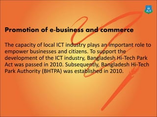 Digital bangladesh and application of MIS in IT | PPTX | Internet ...