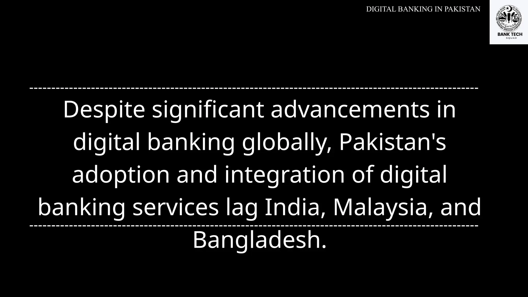 Digital Banking In Pakistan: A Comparative Analysis with Peer Countries ...