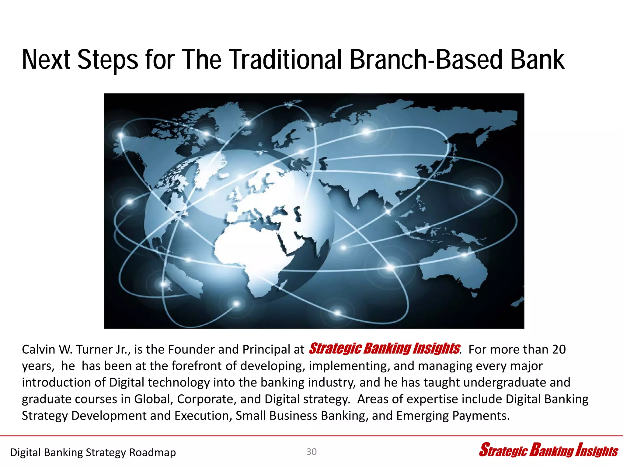 Digital Banking Strategy Roadmap - 3.24.15