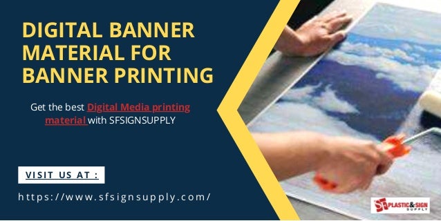 Digital Banner material for Banner Printing.pdf | Graphics Software ...