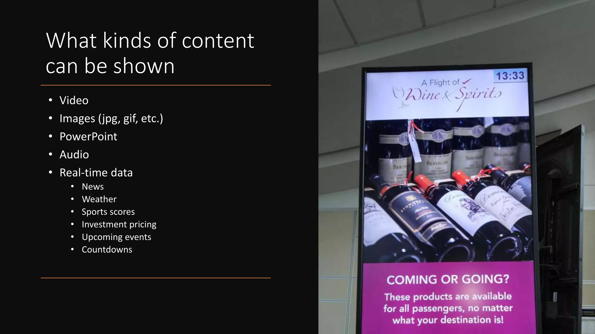 Digital Billboards Advertising Network | PPTX | Technology & Computing